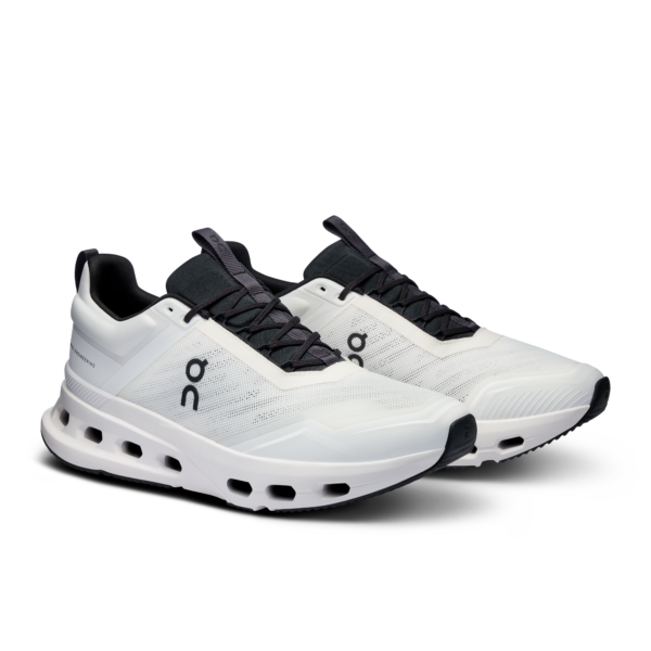 On Cloud Blanco Negro Cloudnova X Zapatos