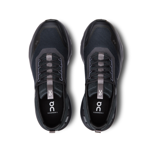 On Cloud Negro Eclipse Cloudnova X Zapatos